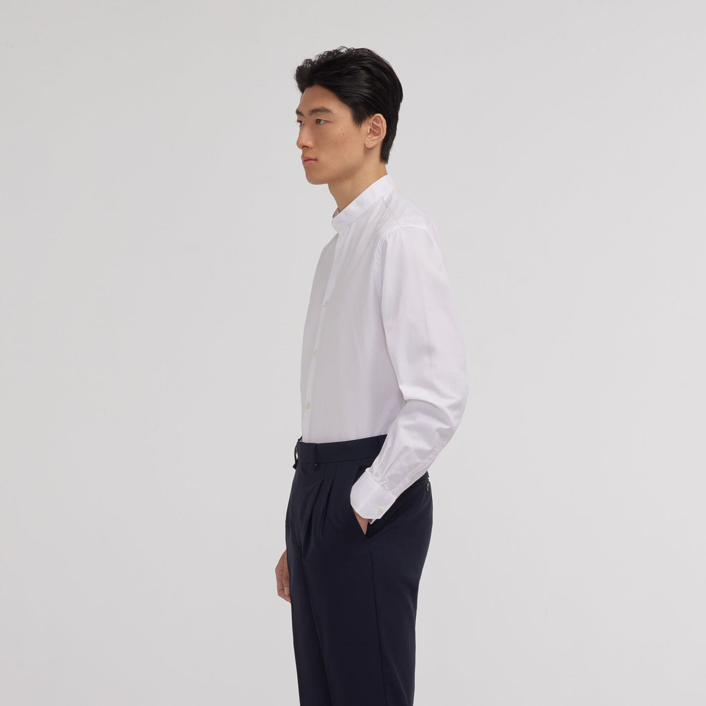 Chemise avec col officier pour homme | Hast – Hast Paris