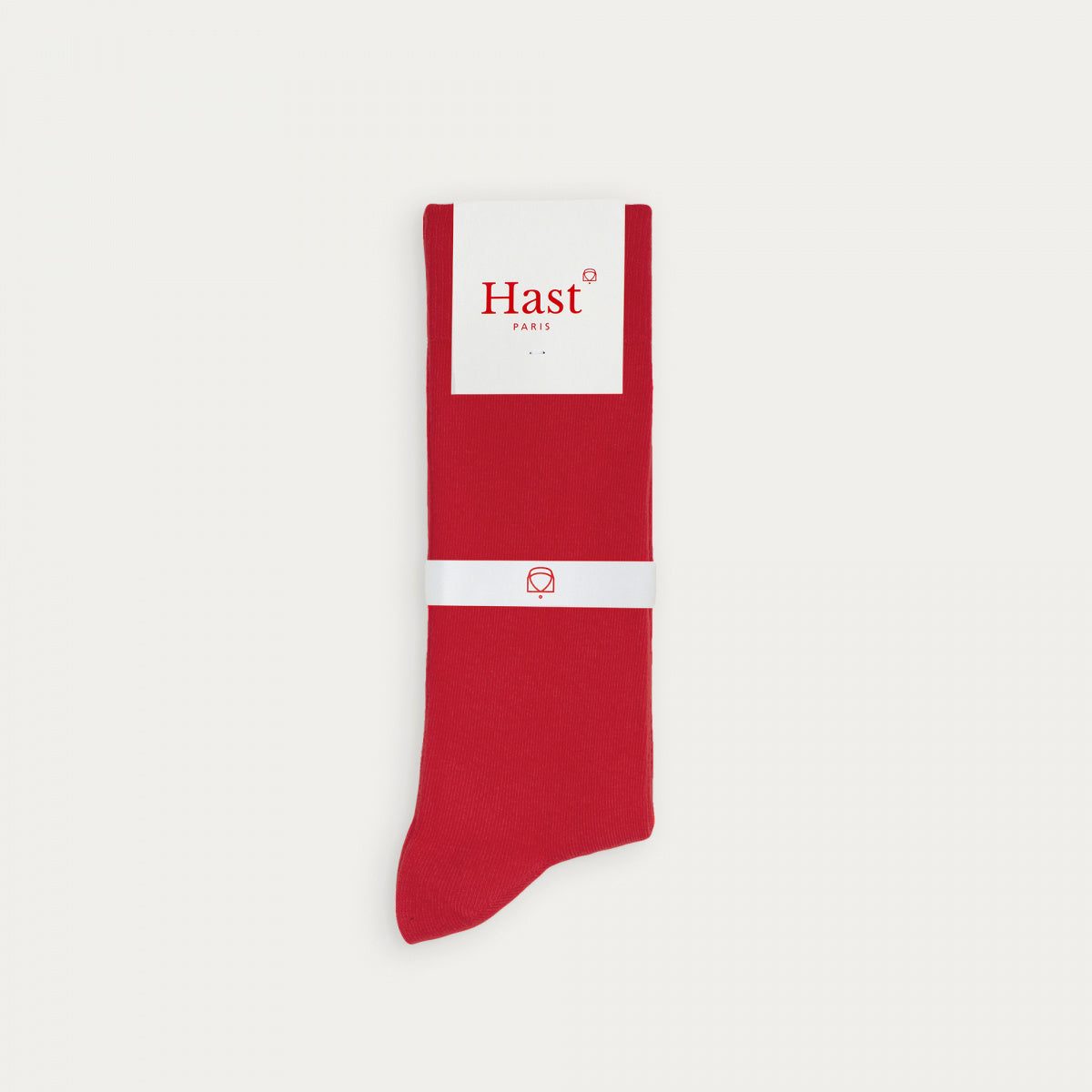 Chaussettes Rouges en Coton | Hast – Hast Paris